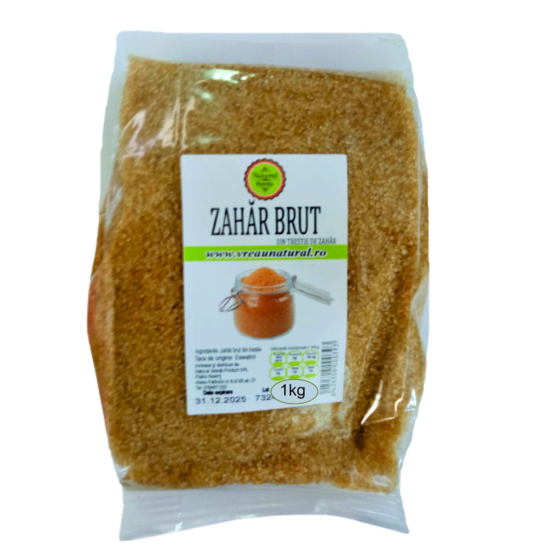 Natural Seeds Product Barna cukor, 1 kg - eMAG.hu
