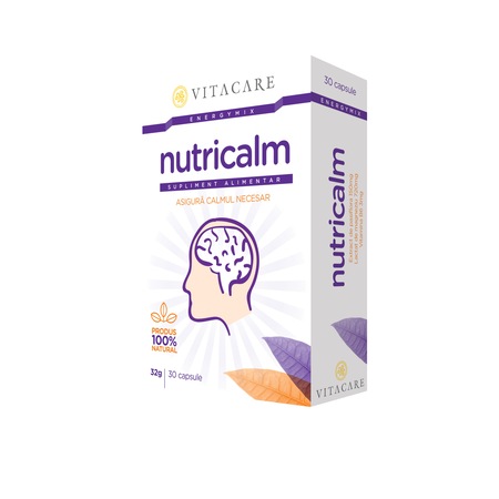 Nutricalm, Vitacare, 30 cps - eMAG.ro