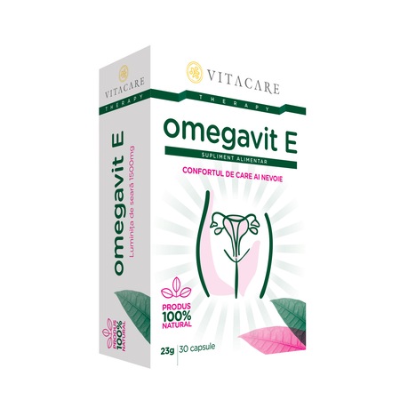 Omegavit E, Vitacare, 30 cps - eMAG.ro