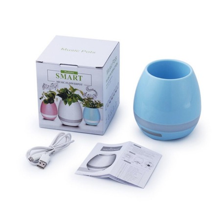 Ghiveci smart cu boxa bluetooth si touch - eMAG.ro