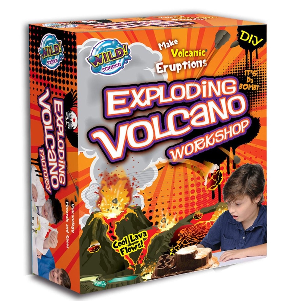 Образователен играчка Wild Science Научен Комплект Изригващ вулкан 040027, 1-17 - eMAG.bg