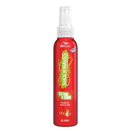Gel Spray pentru par Wella Shockwaves Texture n' Shine, 150 ml - eMAG.ro