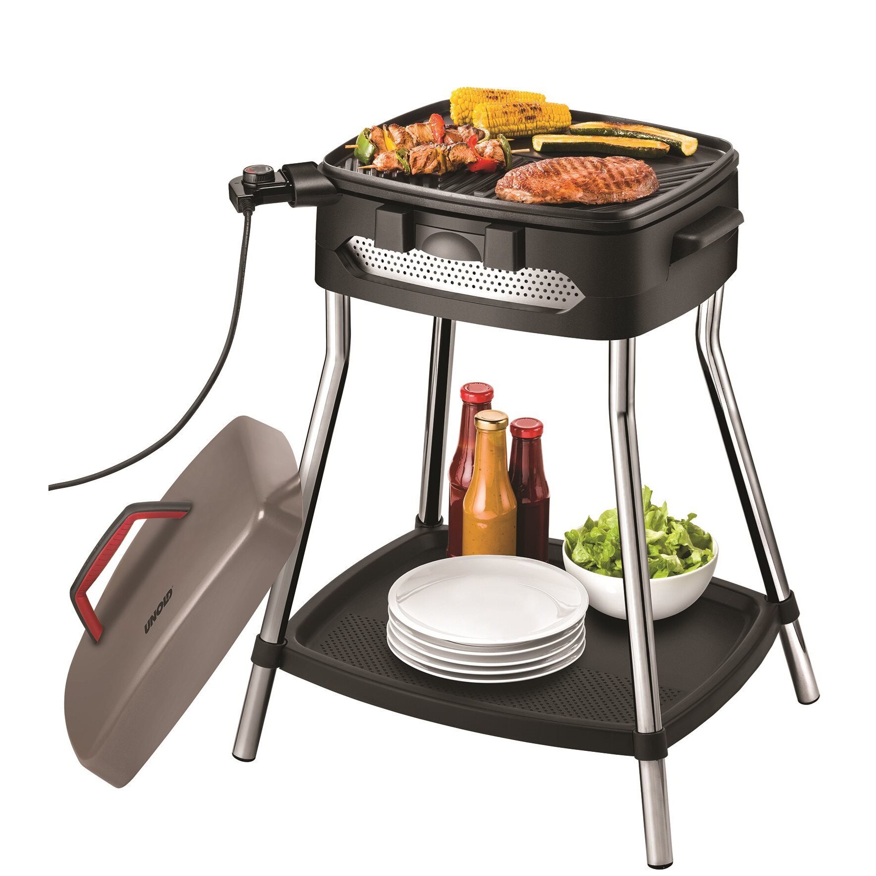 Gratar electric Power Grill, 2000W - Unold - eMAG.ro