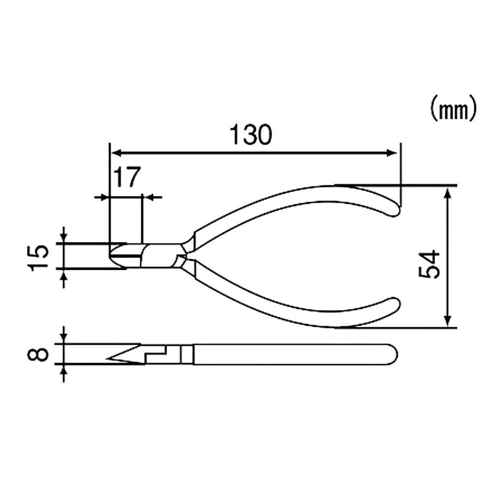 Cleste sfic taiere diagonala/dezizolare cabluri ENGINEER NK-25, 130 mm ...