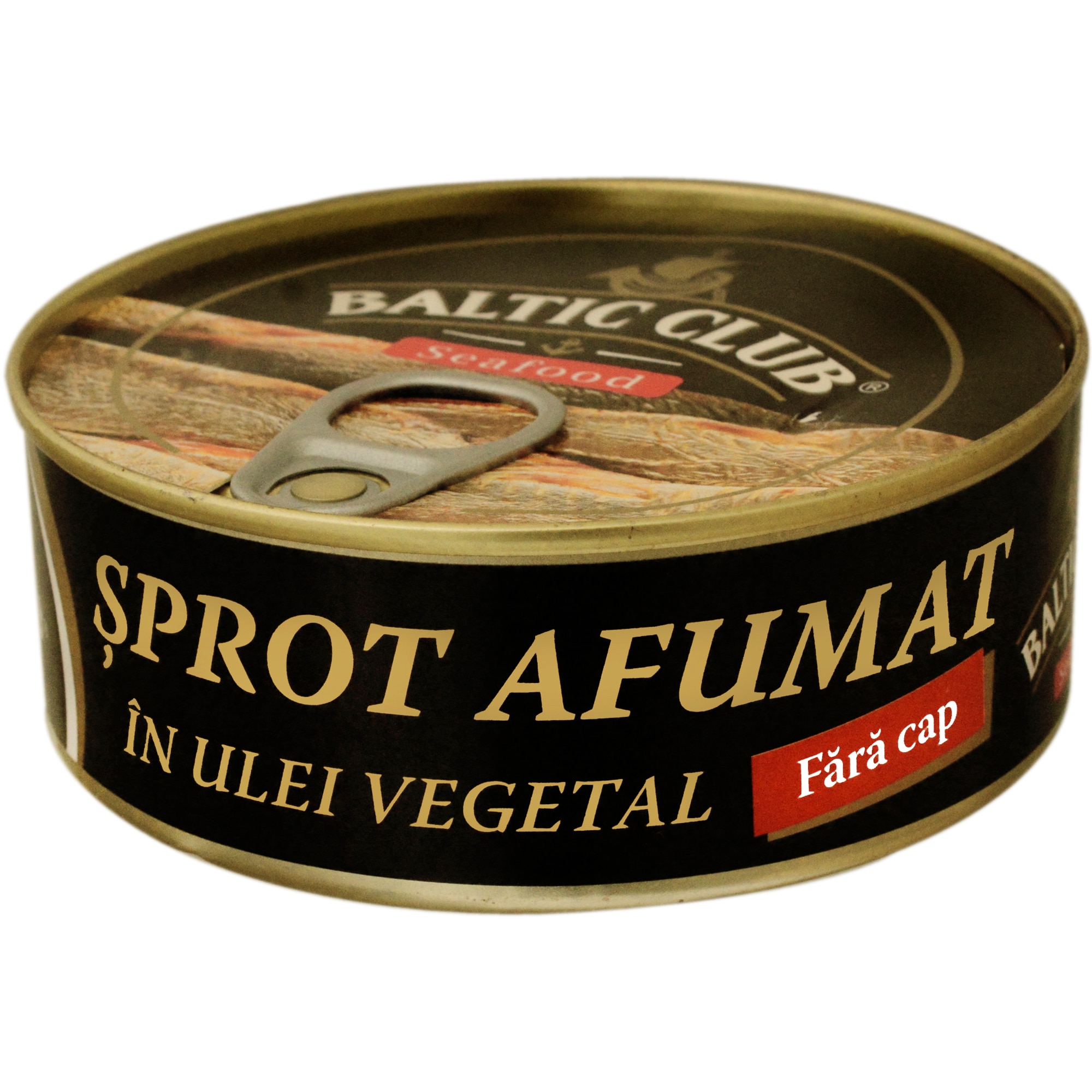 Sprot afumat, fara cap, in ulei Baltic Club, 240g - eMAG.ro