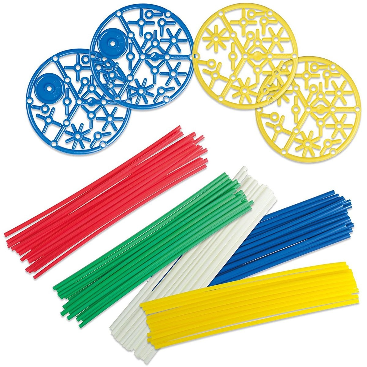 Set de constructie Galt - Connecta Straws 140 piese - eMAG.ro