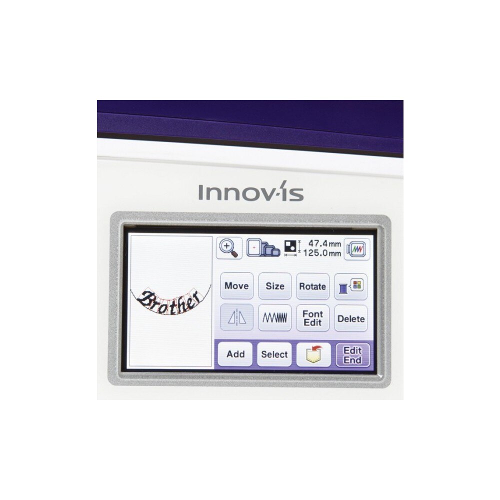 Masina de brodat computerizata Brother Innov-is 800E, aria brodare ...