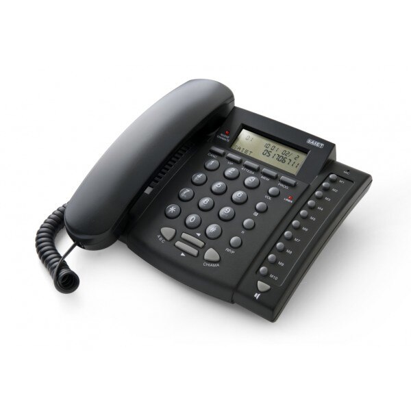 Telefon multifunctional cu fir Concerto2 Saiet, Ecran LCD, Alarma ...