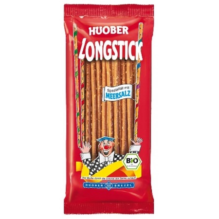 Sticksuri lungi cu sare bio, 125g, Huober - eMAG.ro