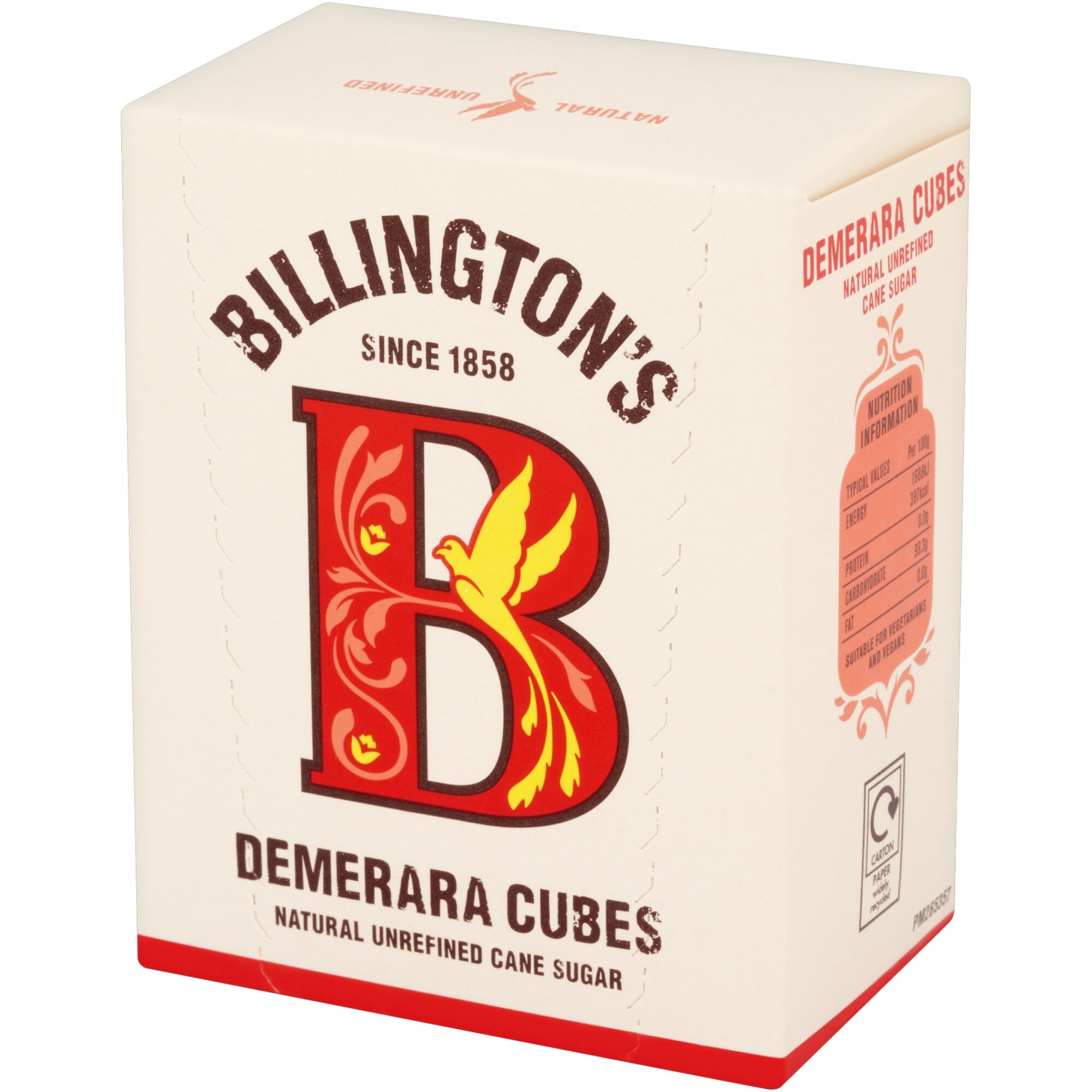 Zahar cubic Demerara 500g Billington's - eMAG.ro