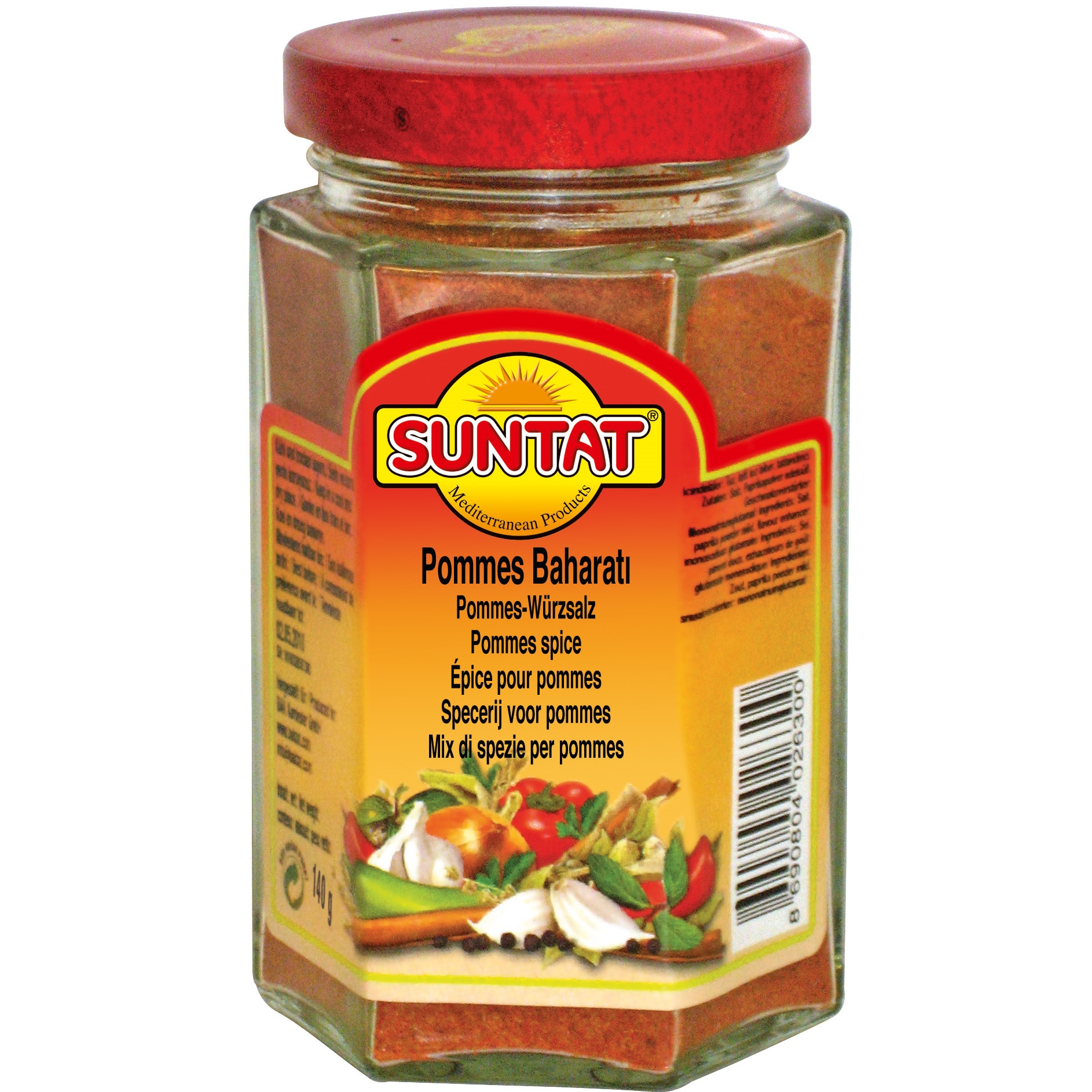 Condiment pentru cartofi prajiti 140g Suntat - eMAG.ro