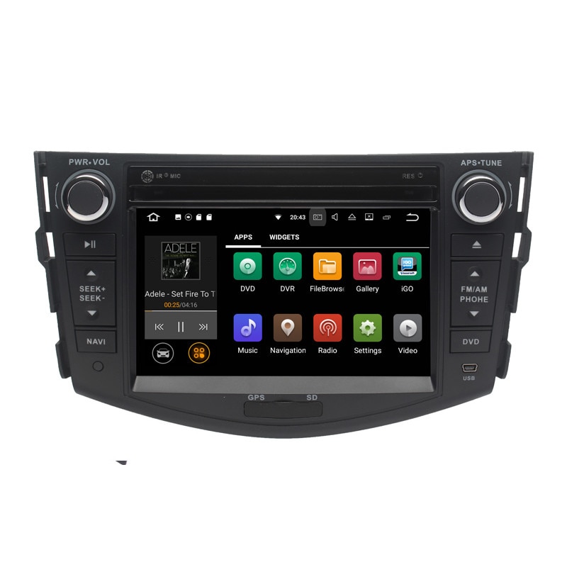 Navigatie Gps Android Toyota Rav 4 ( 2006 - 2011), 2GB RAM + 16GB ROM ...