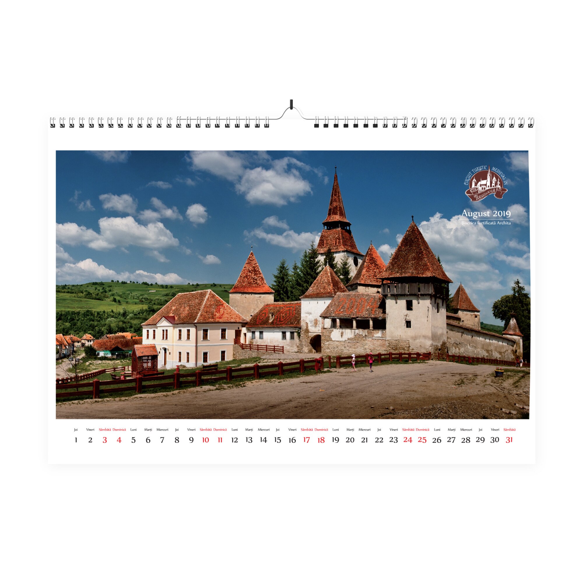 Calendar 2019 Transilvania Medievala Landscape, A3 - eMAG.ro