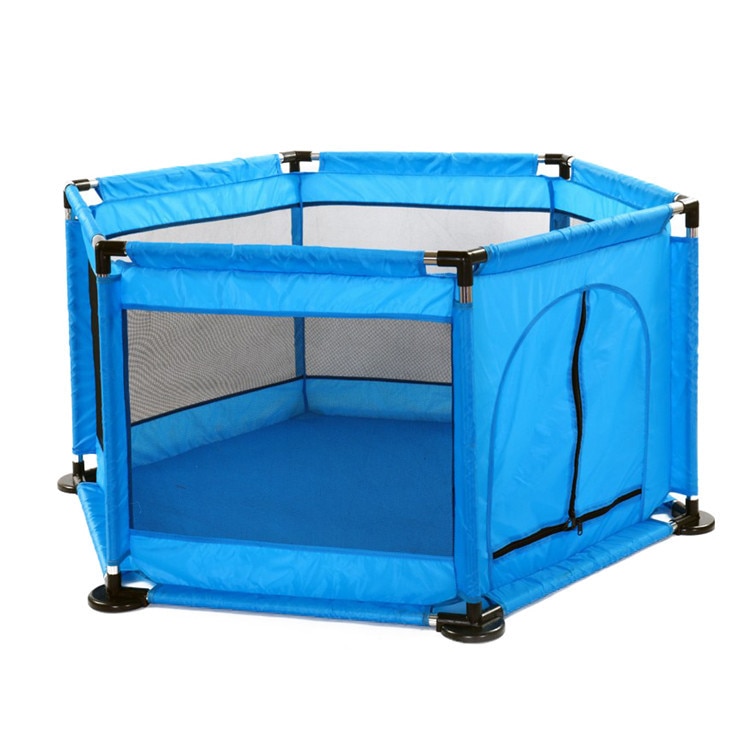Tarc pentru Bebe Albastru cu set de 50 de Bile Multicolore Cadou ...