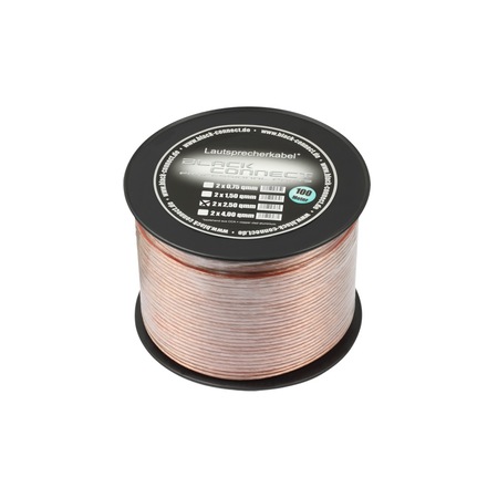 Cablu Boxe Black Connect LS Transparent 4.0mm pe metru - eMAG.ro