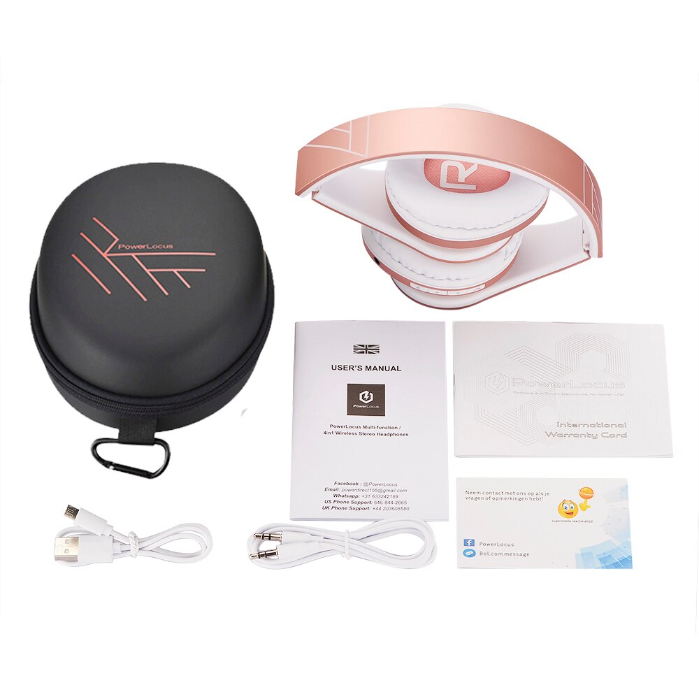 PowerLocus P2 Bluetooth fejhallgató, 85DB Csökkentett hangerőszint ...