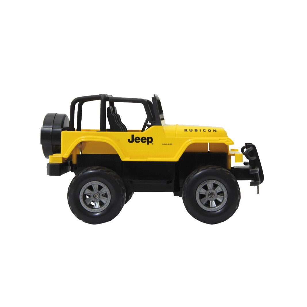 Masinuta cu telecomanda JEEP WRANGLER RUBICON 2WD, viteza 7 km/h ...