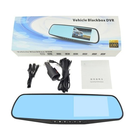 Camera Video Auto DVR Oglinda L802 Discreta Display 4.3inch Filmare ...