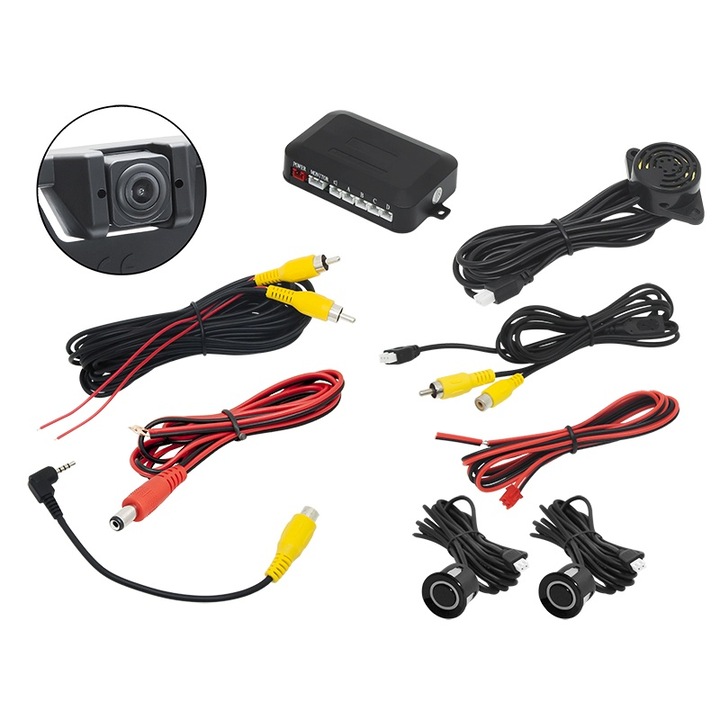 Set Mers Inapoi Suport Numar Auto cu Camera Video Marsarier,BLOW ...