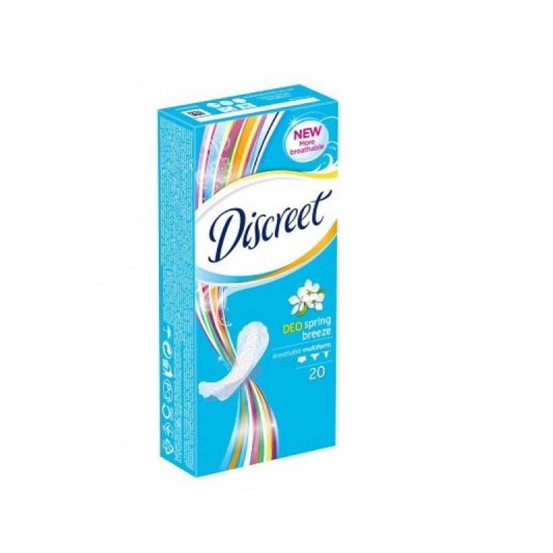 Absorbante Zilnice Discreet Ocean Breeze 20buc/cutie - eMAG.ro
