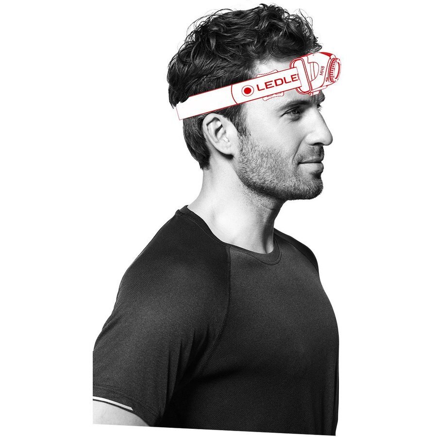 Lanterna Ledlenser De Cap MH8 Green 600lm - eMAG.ro