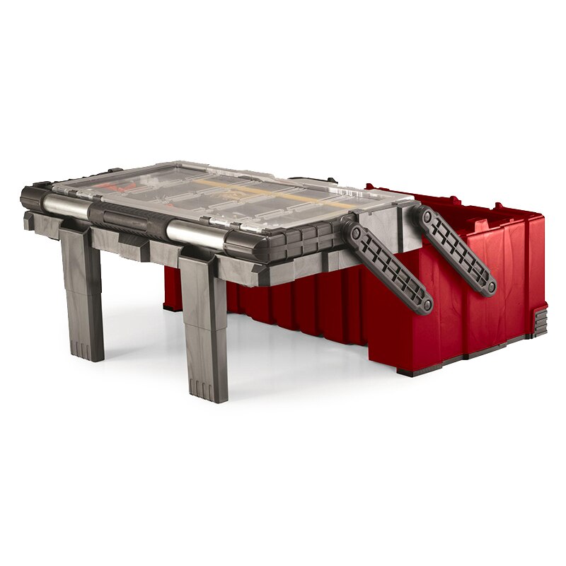 Organizator scule cu maner Keter 220241, 2 compartimente, 11 cutii ...