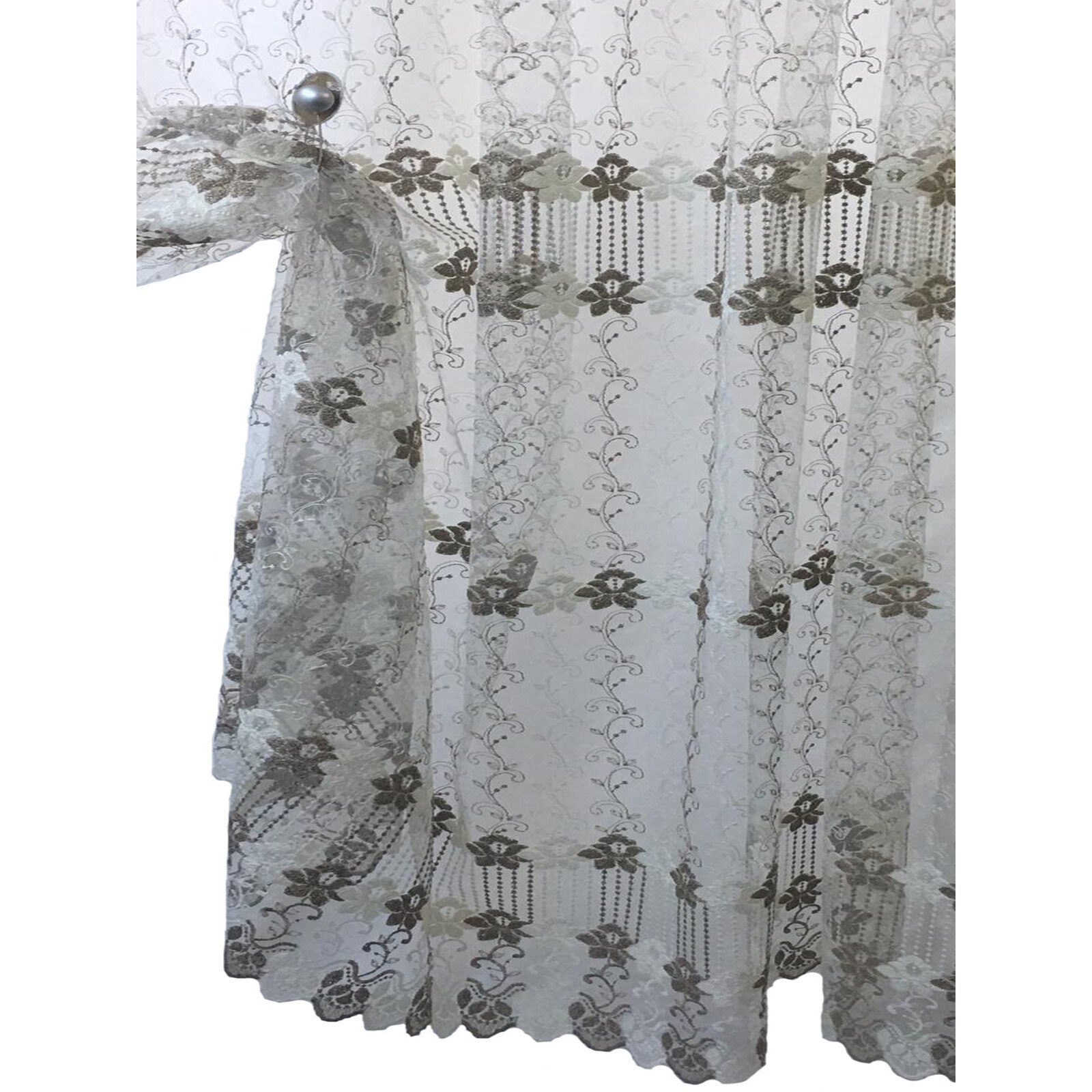 Perdea ivoire 200x245cm cu rejansa by Liz Line - RD372 - eMAG.ro