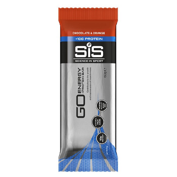 Baton energizant SiS GO Energy + Protein Bar, Ciocolata si Portocale ...