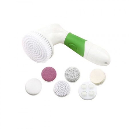 Masator pentru fata si corp 7 in 1, Cnaier, Alb/Verde - eMAG.ro