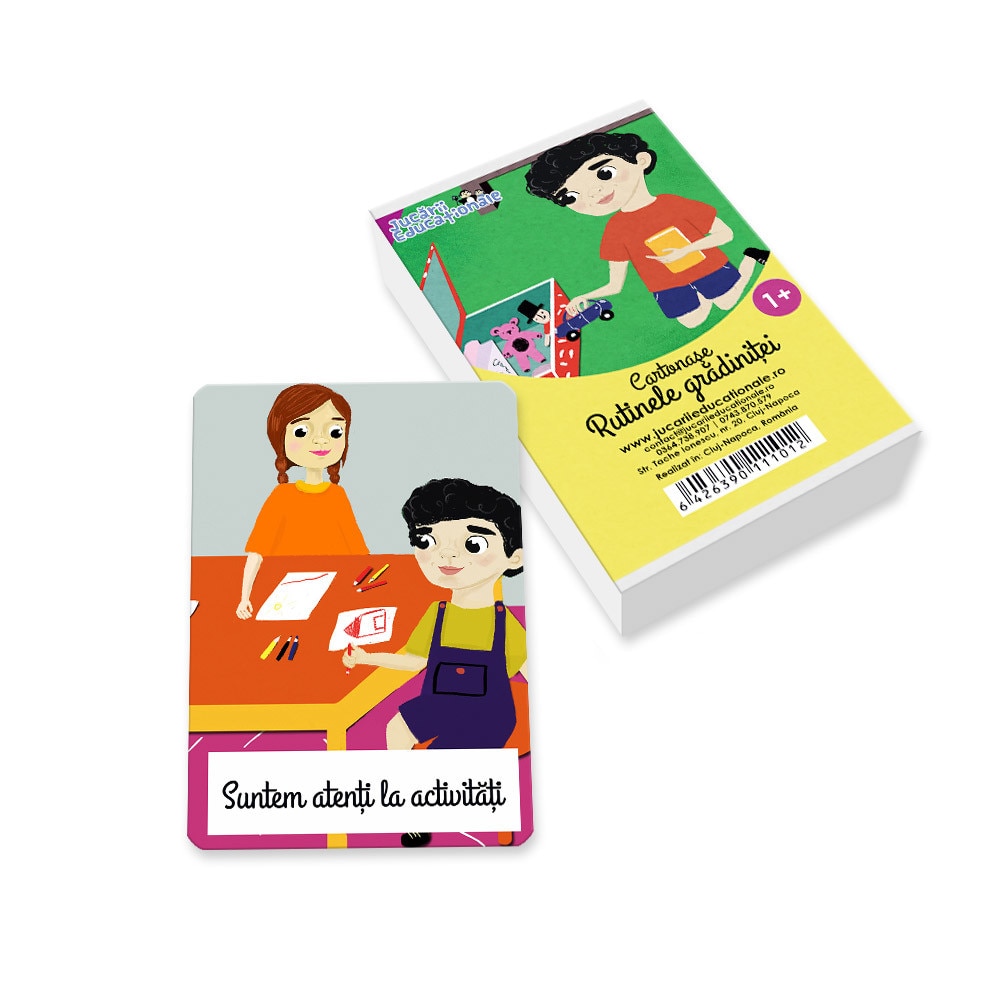 Set Carduri Rutinele gradinitei, 24 carduri - eMAG.ro