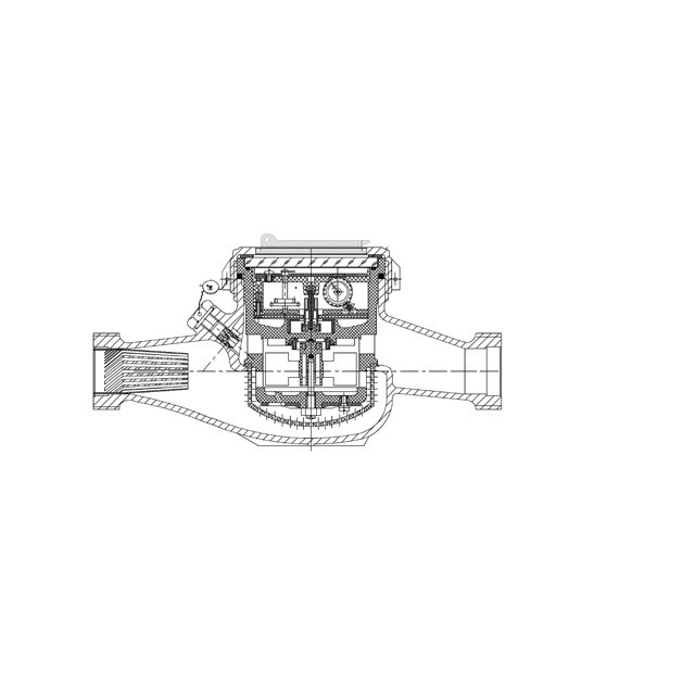 Contor - apometru multijet de apa rece, DN 25 ( R80), mecanism tip ...