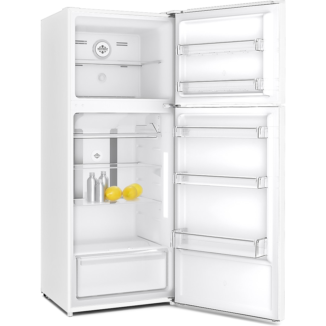 Frigider cu doua usi Heinner HF-H425NFWA+, 425 L, Full No Frost, Clasa ...