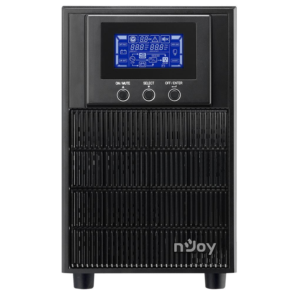 UPS nJoy Aten PRO 2000, 2000VA/ 1800W, On-line, LCD Display, 3 Prize ...