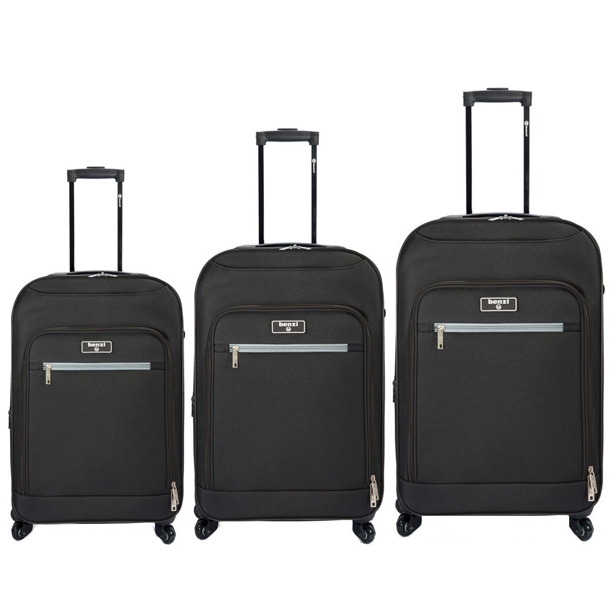 Set Troler, BENZI, 4 Roti, BZ 4673, Negru - eMAG.ro