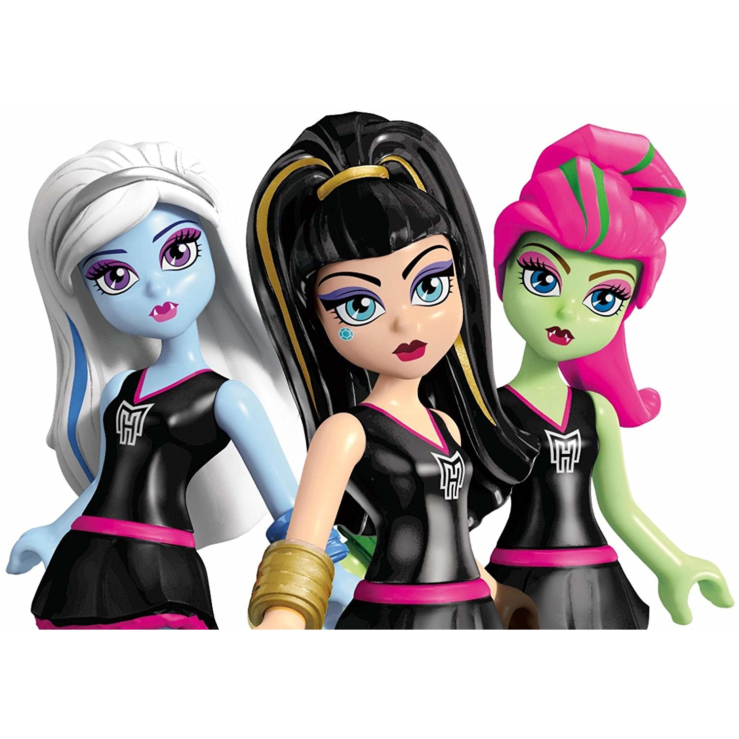 Конструктор Mega Construx, Monster High, Мажоретки, 65 части - eMAG.bg