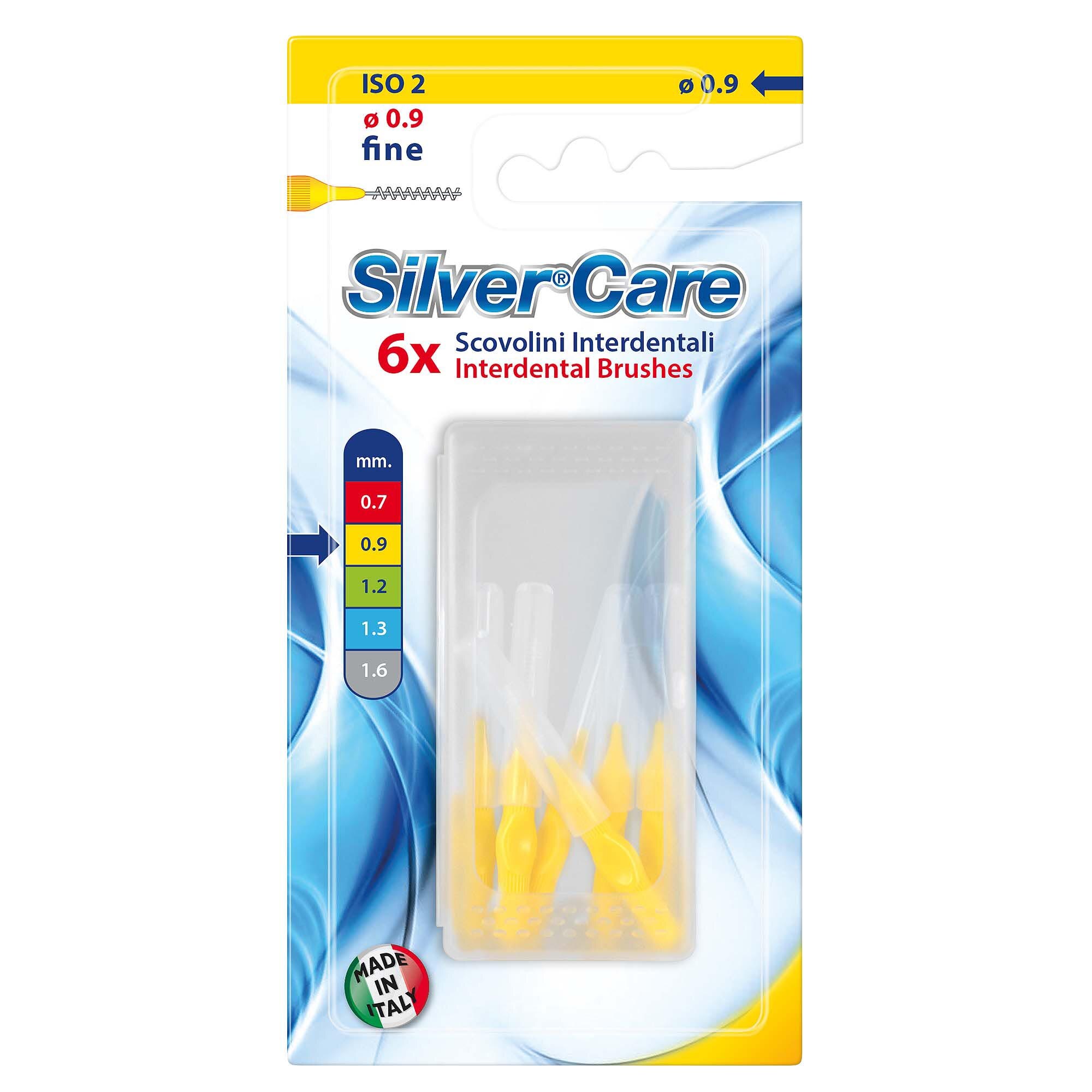 Set 6 periute interdentare Silver Care fine - eMAG.ro