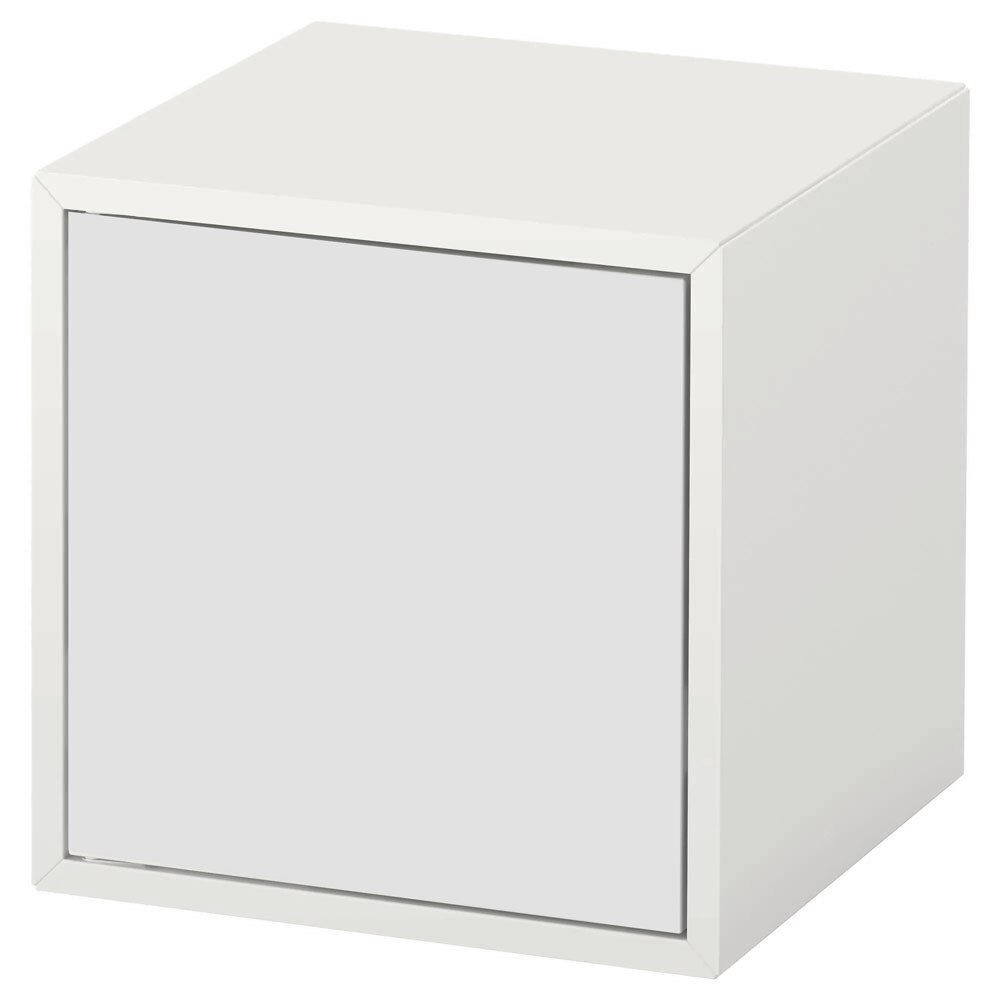 Cub suspendat cu usa, 35x35x35 cm Arly, MDF Alb - eMAG.ro