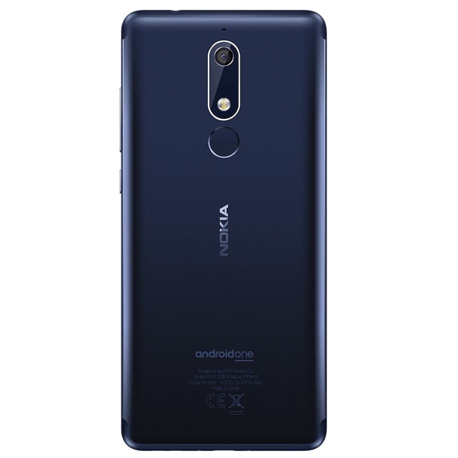 Комплект Смартфон Nokia 5.1 (2018), Dual SIM, 16 GB, 4G, Blue +Зарядно ...