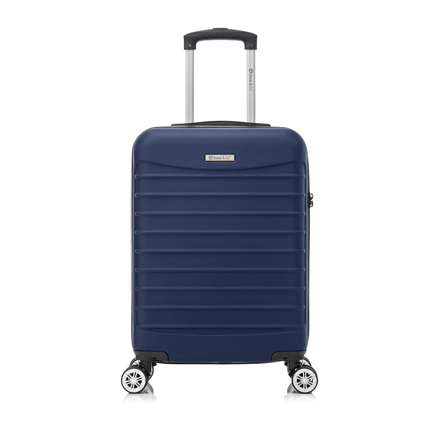 Troler cabina avion Quasar & Co.®, 55x36x20cm, bagaj de mana, valiza cu ...