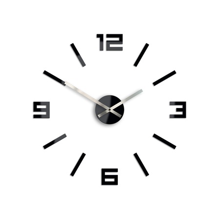 Ceas de perete Arabian, ModernClock, 50 cm, Negru - eMAG.ro