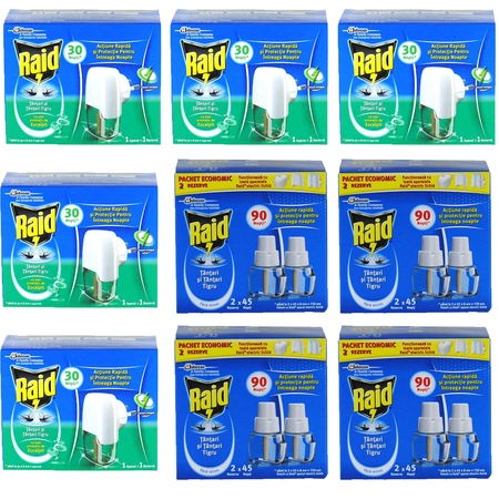 Pachet - 5 x Aparat cu rezerva lichida, Cu ulei aromatic de eucalipt ...