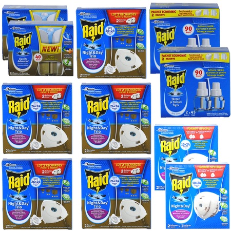 Pachet Raid - 4 Aparat Night and Day + 12 rezerva Night & Day + 2 ...