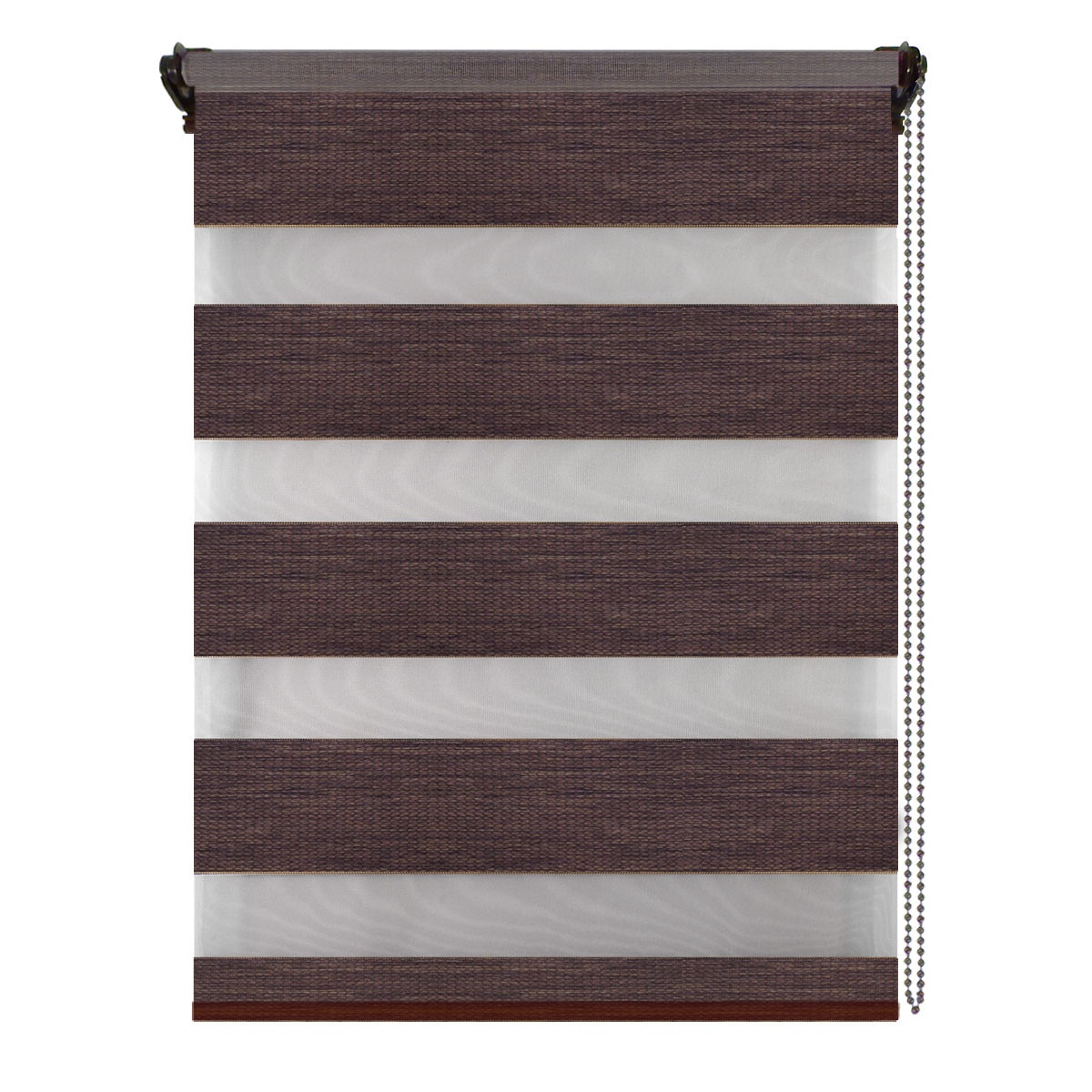 Jaluzea tip roleta zebra-rulou textil Day&Night, Natur Mahon, cote ...