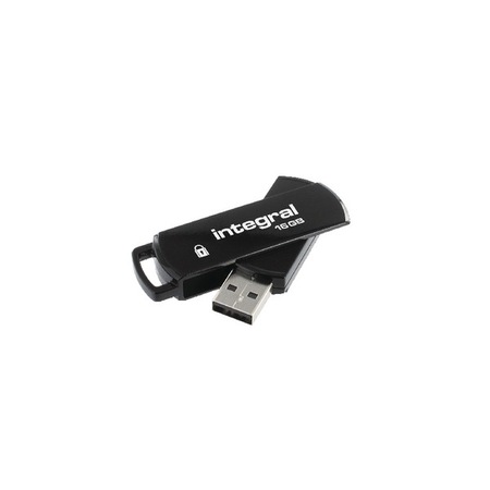 Stick USB Integral Secure 360, 16GB, criptare software AES pe 256 de ...