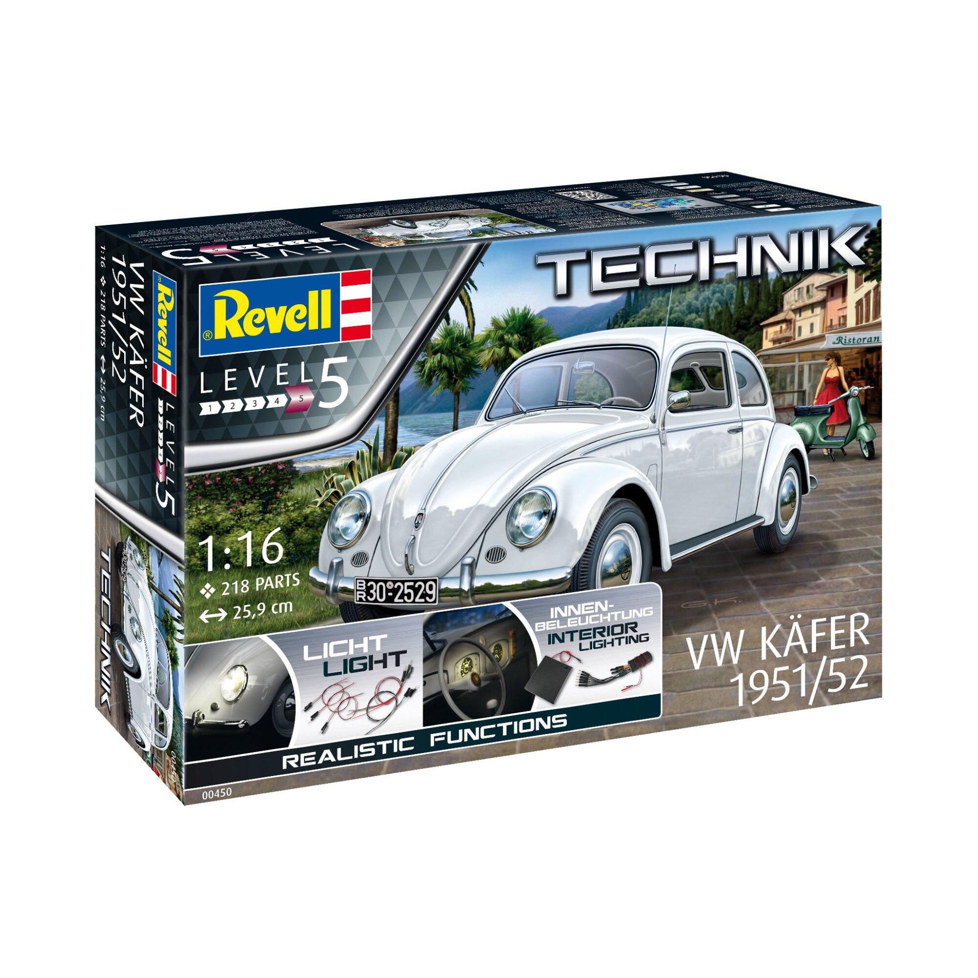 Revell Technik VW Beetle 1951:52 1:16 (0450) - eMAG.hu