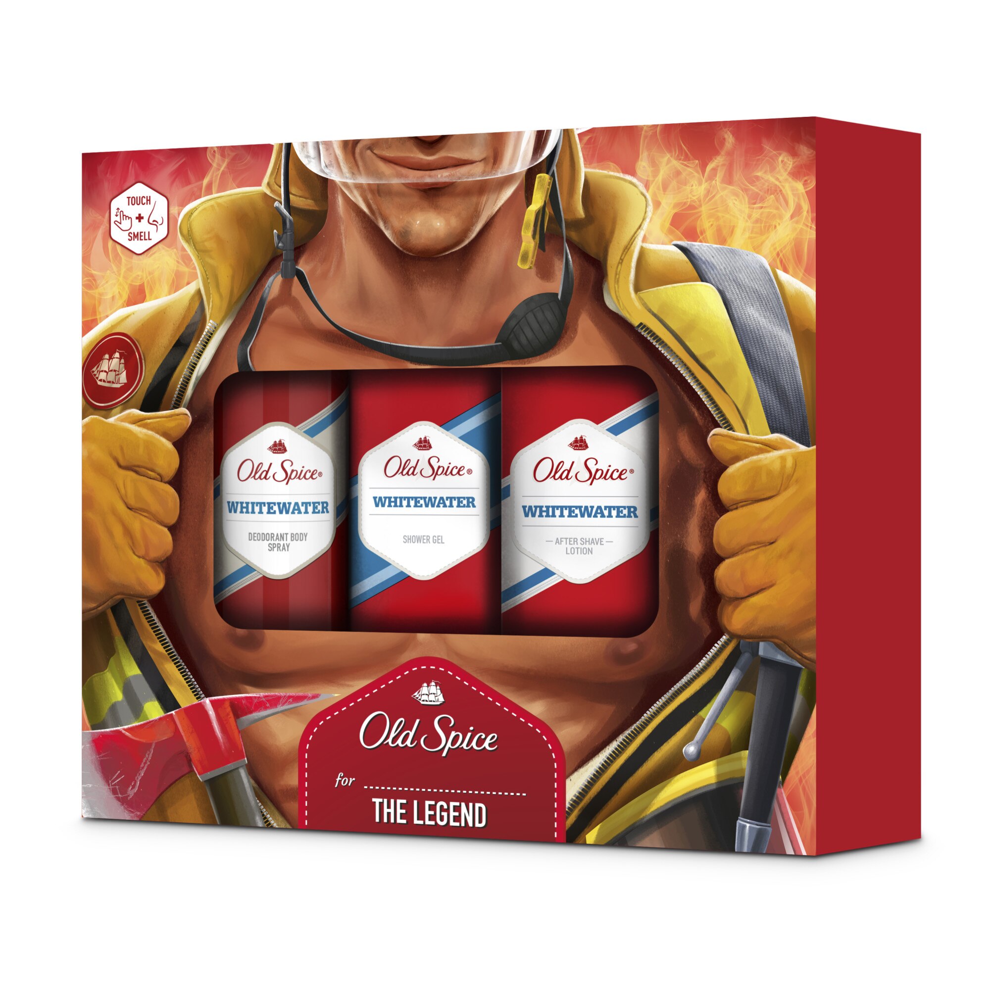 Old Spice Karácsonyi csomag: White Water ASL + deo spray + SG 250ml ...