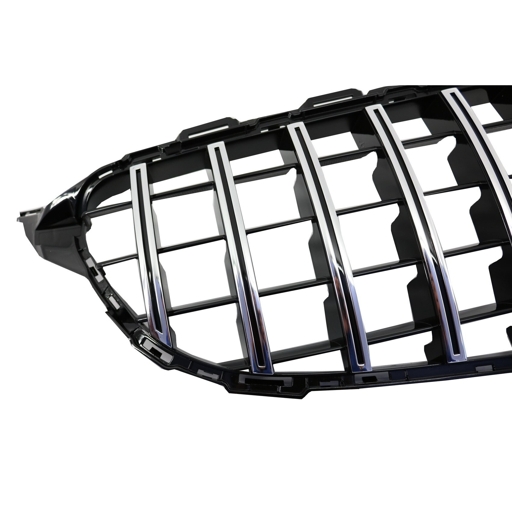 Grila Centrala compatibil cu Mercedes C-Class W205 S205 C205 A205 2014-2018 GT-R Panamericana ...