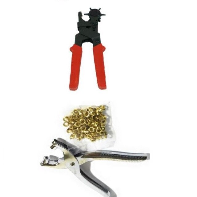 Kit Cleste Preducea pentru gaurit + Cleste capsat si gaurit cu capse ...