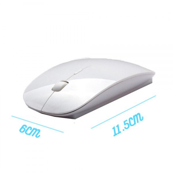 Mouse fara fir, 2.4 GHZ, Alb - eMAG.ro