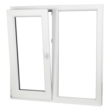 Fereastra PVC, ALCONF, 4 camere, 2 canate, Alb, deschidere ...